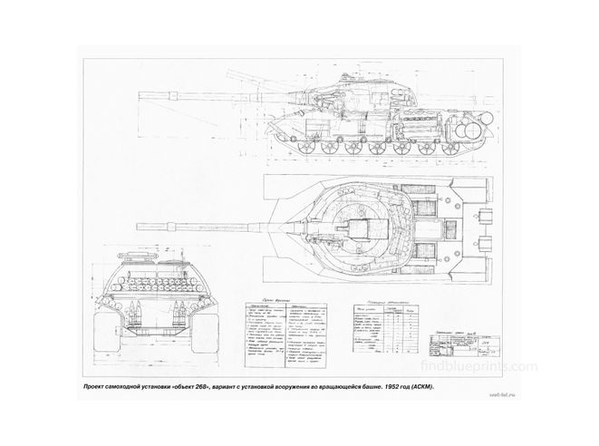 Object 268 Blueprint